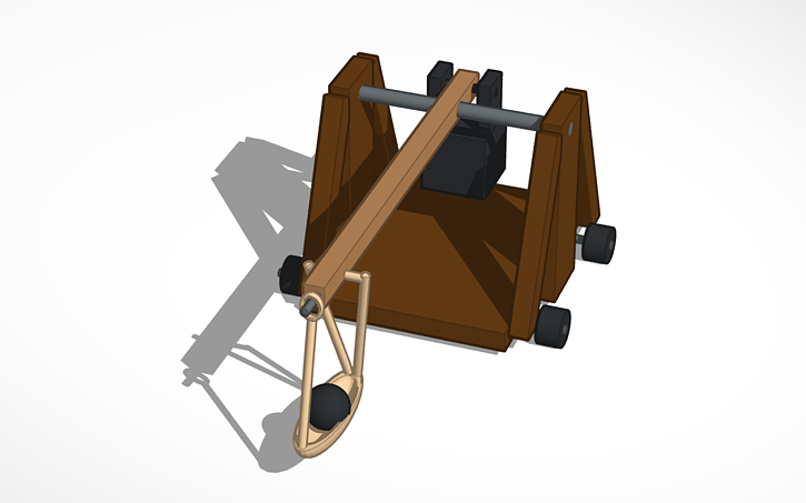 3D design Trebuchet 1 | Tinkercad