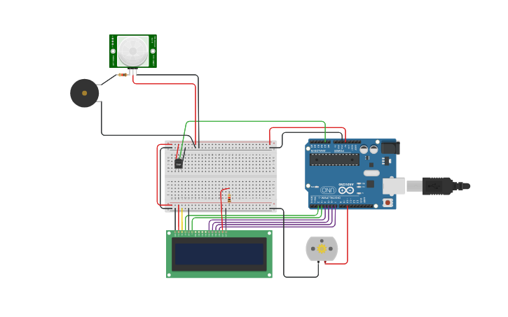 Circuit design DEV PARIKH_Home Automation | Tinkercad
