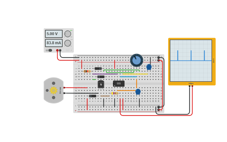 Circuit design Circuito PWM | Tinkercad