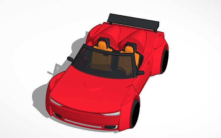 3D design Eiko Tonen Rally SPEC - Tinkercad