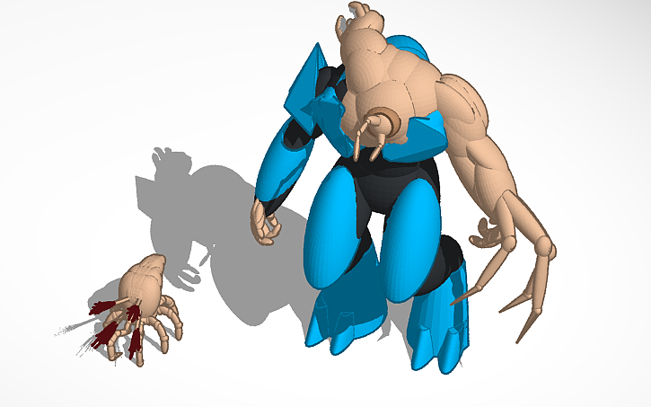 3D design halo 2 flood combat form anniversary - Tinkercad