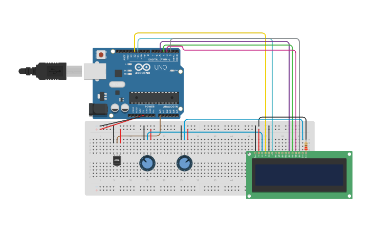 Circuit design yolo | Tinkercad