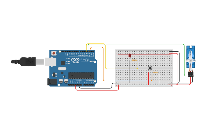 Circuit design touch sensor - Tinkercad