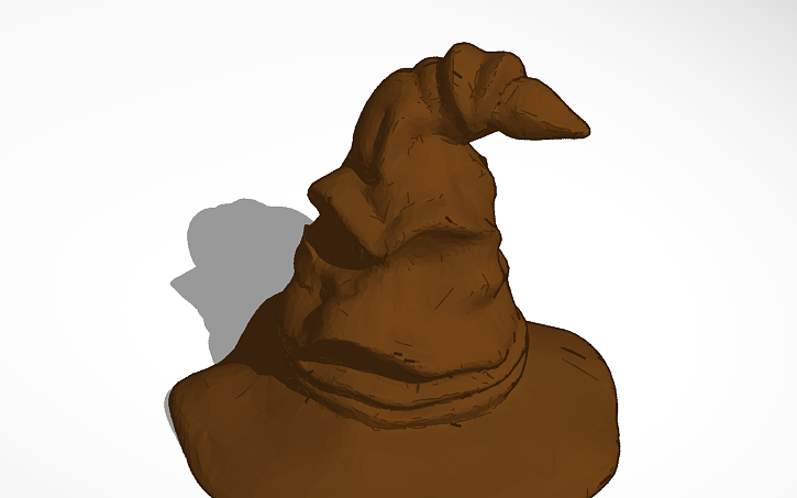 3D design sorting hat - Tinkercad
