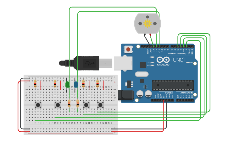 Circuit design 3. Ejercicio - Tinkercad
