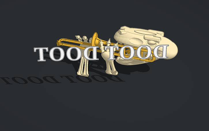 3D design DOOT DOOT (Cretaceous Edition) - Tinkercad