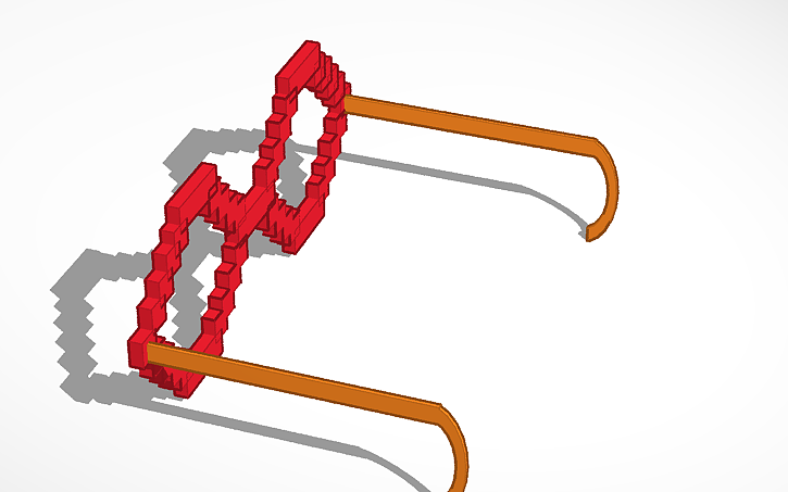 3D design minecraft glasses - Tinkercad