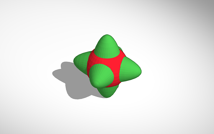 3D design (mars commando) alien brood (red) - Tinkercad