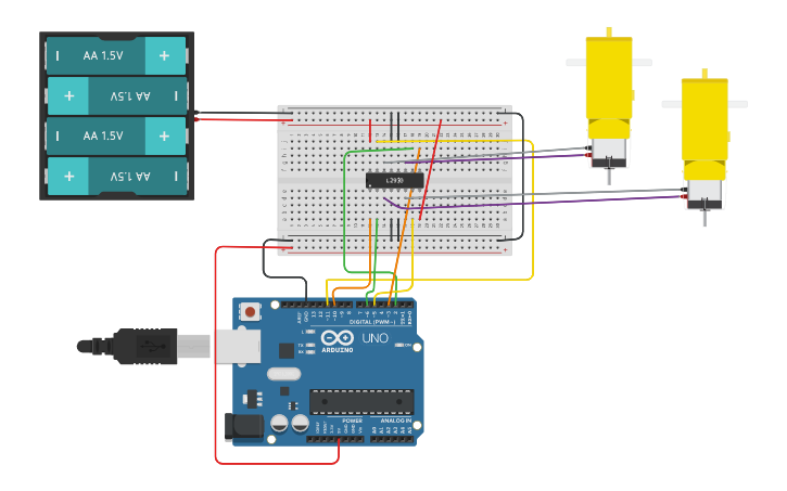 Circuit design Exercicio 4 | Tinkercad