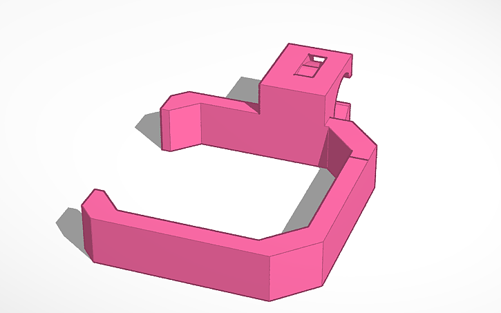 3D design Anycubic i3 Mega - Extruder Cable Holder | Tinkercad