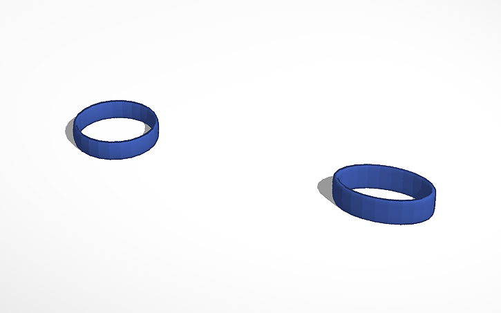 3D design crip ring - Tinkercad