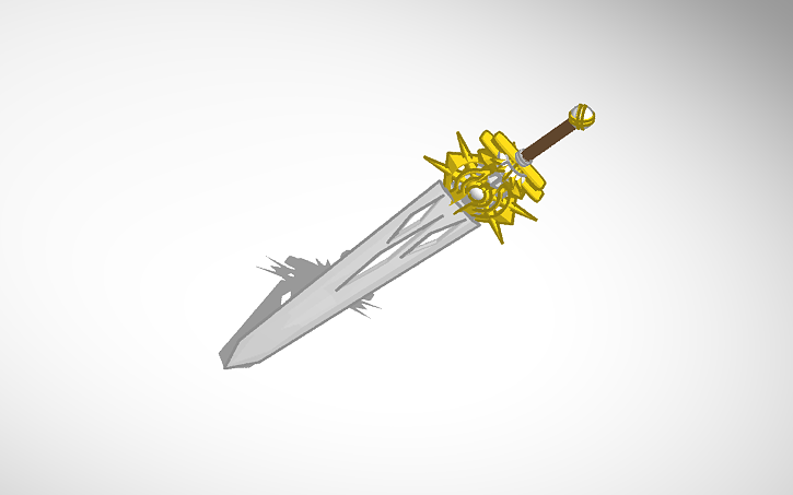 3D design Fantasy Sword - Lure of the Light | Tinkercad