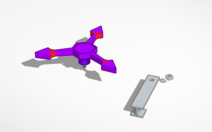 3D design Murder Drones Absolute Solver symbol 123 - Tinkercad