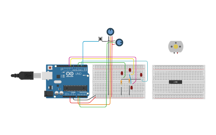 Circuit design JOY - Tinkercad