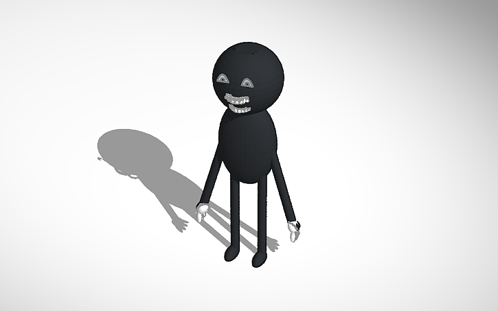 3D design cartoon cat - Tinkercad