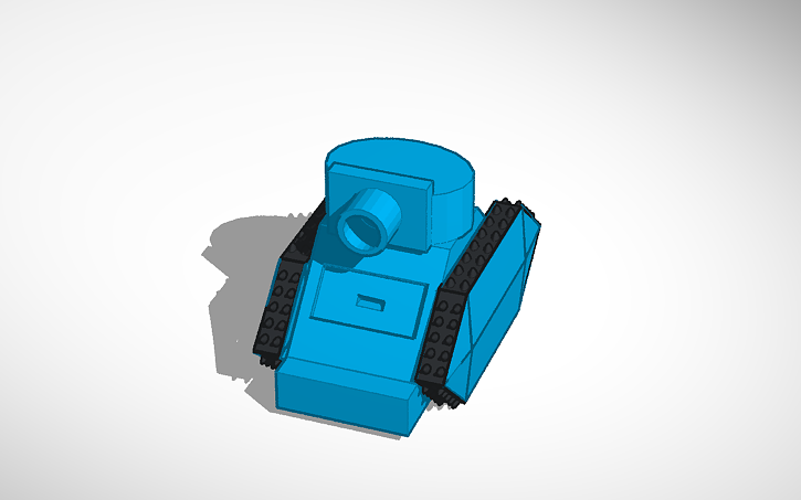 3D design Medium tank - Tinkercad