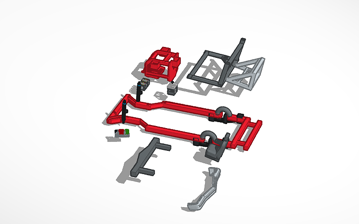 3D design 09 derby car - Tinkercad