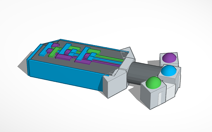 3D design RBB Sword - Tinkercad