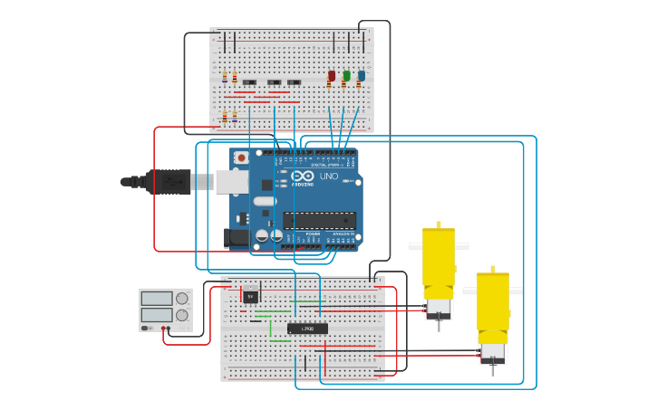 Circuit design TP2 - Tinkercad