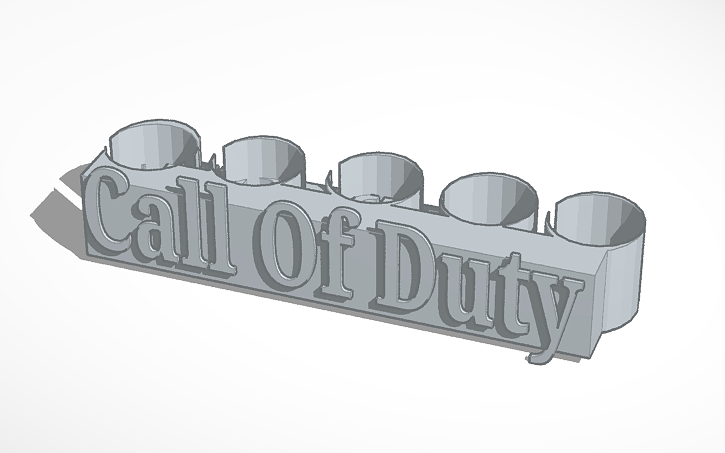 3D design Amazing call of duty | Tinkercad