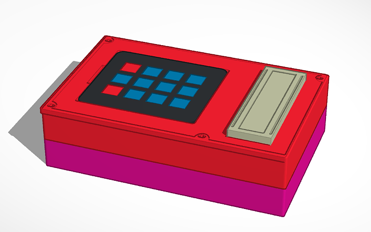 3D design Snug Keypad door lock - Tinkercad