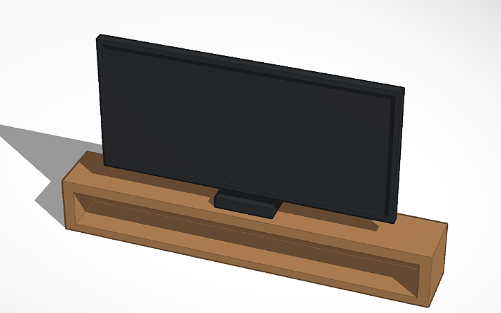 3D design TV - Tinkercad