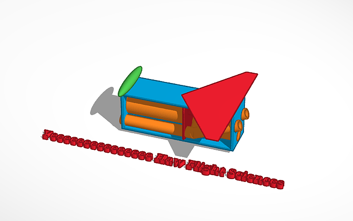 3D design Airplane design | Tinkercad
