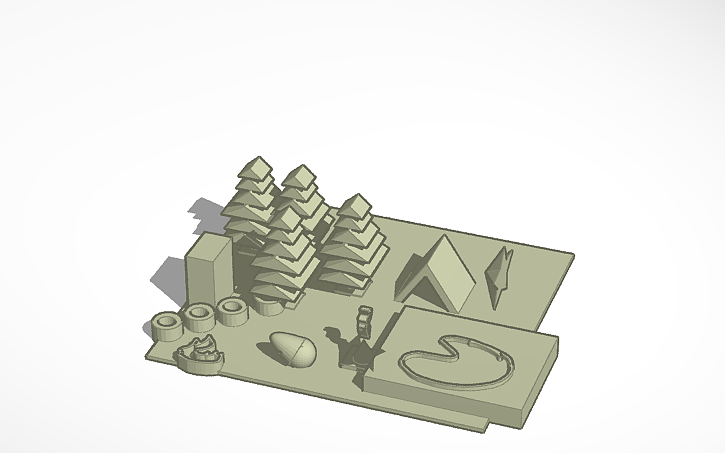 3D design Forest Project | Tinkercad