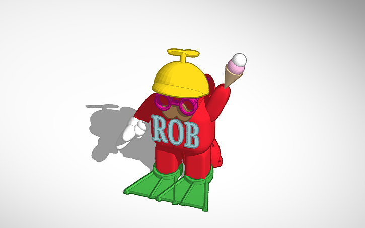 3D design ROB the Robot | Tinkercad