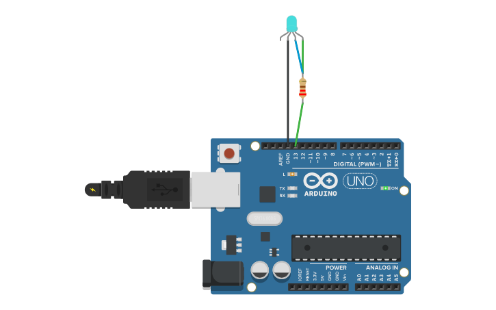 Circuit design RGB LED Yakma Devresi | Tinkercad