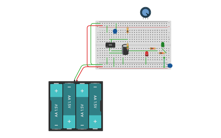 Circuit design ne555 by Tiron 1 - Tinkercad