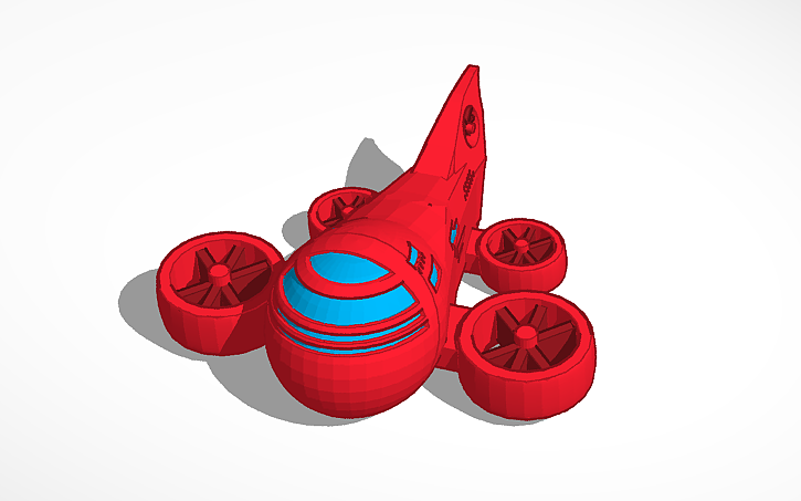 3D design My new aircraft | Tinkercad