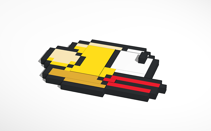 3D design Flappy Bird - Tinkercad