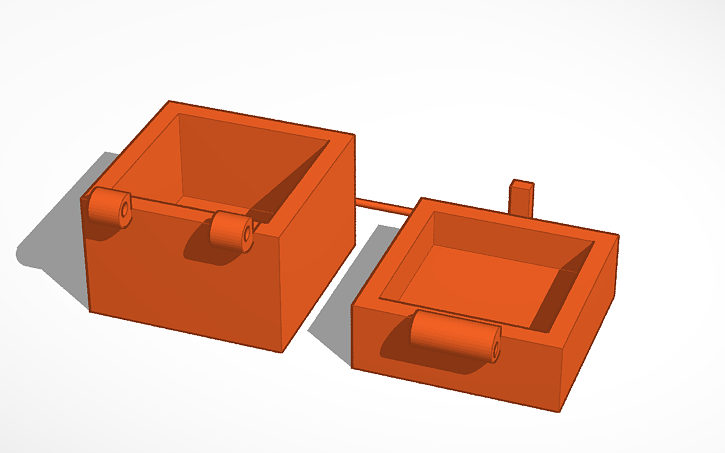 3D design Minecraft Chest | Tinkercad