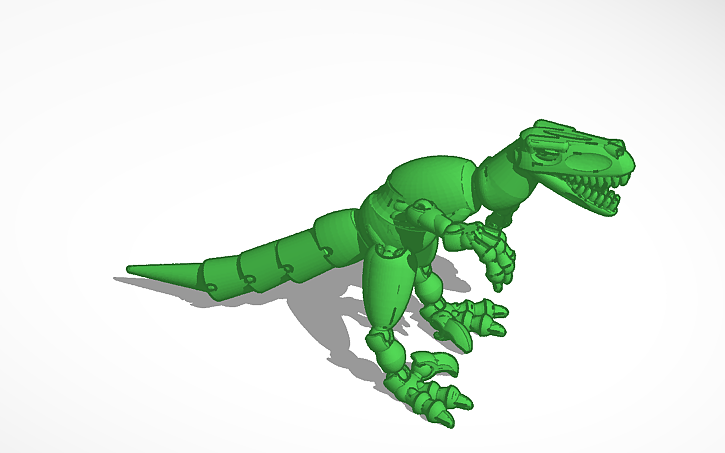 3D design Dinosaur - Tinkercad