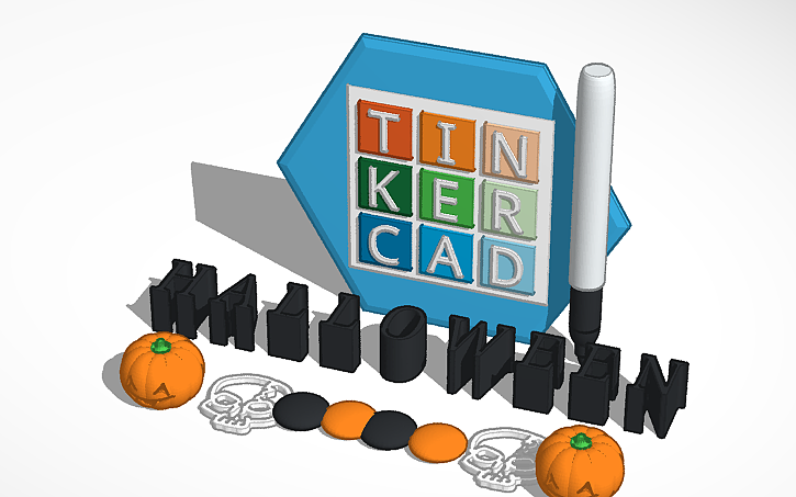 3D design Halloween Design | Tinkercad