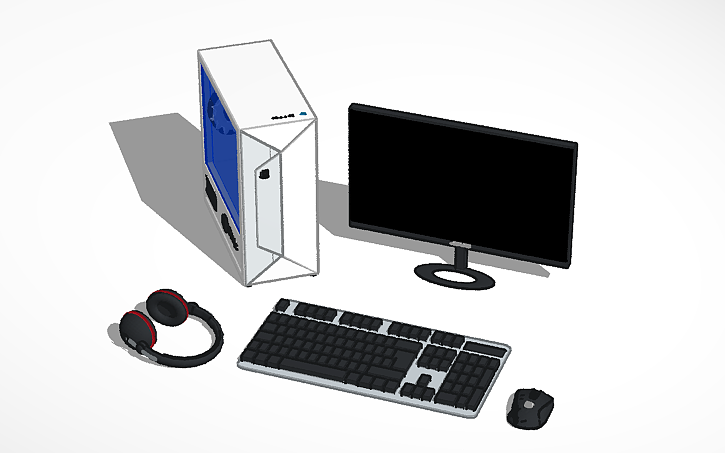 3D design PC Gaming Pack - Tinkercad