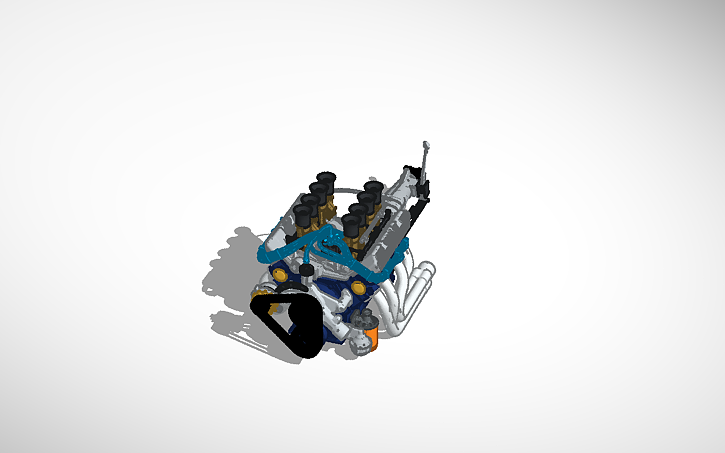 3D design Ford 427ci Cobra V8 engine | Tinkercad