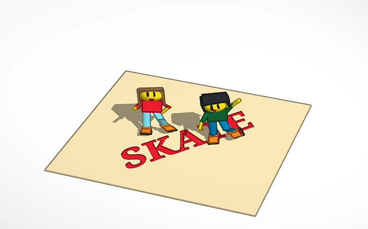 3D design Skating Rink - Tinkercad