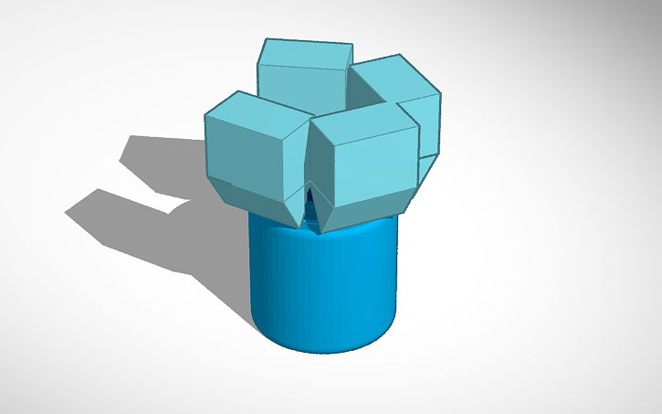 3D design Bottle Rocket Launcher - Tinkercad