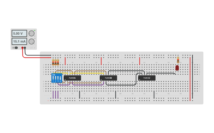 Circuit design b+c+a+b - Tinkercad
