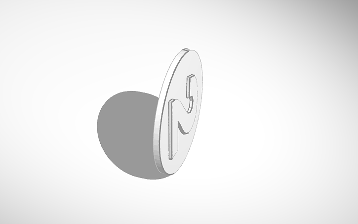 3D design 1d2 for D&D - Tinkercad