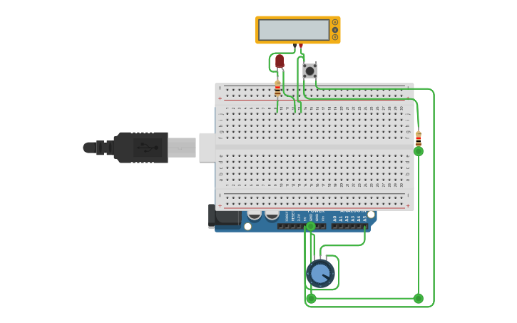 Circuit design Actividad 3-Funciones - Tinkercad