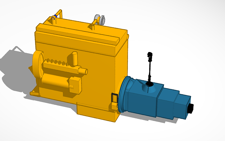 3D design cat 3406e/eaton fuller 18 speed - Tinkercad