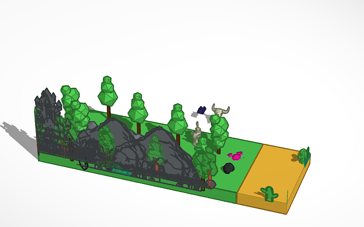 3D design Map-test | Tinkercad