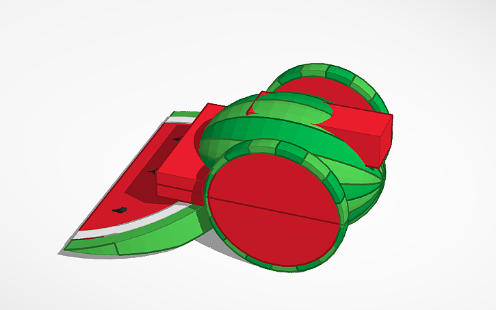 3D design Copy of Mad Melon (controllable*) #Battlebots25 - Tinkercad