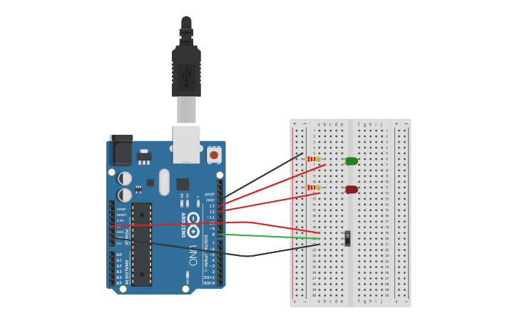 Circuit Design Practica 2 Problema 1 Uls Tinkercad
