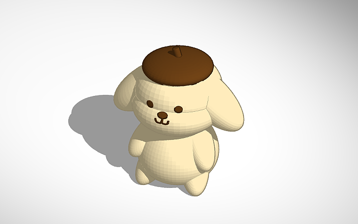 3D design *pompompurin* (edited) - Tinkercad