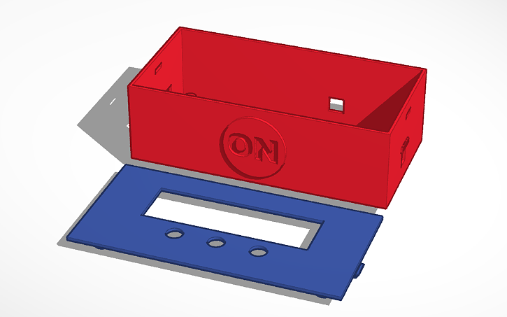 3D design ON Box - Tinkercad