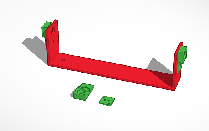 3D design Led holder - Tinkercad